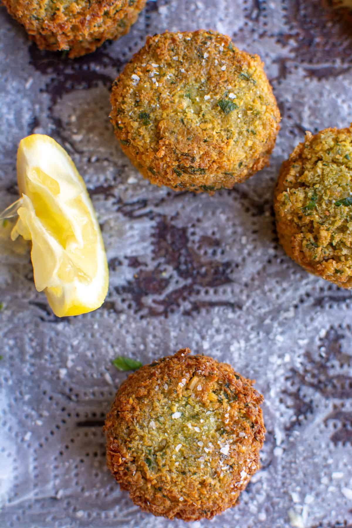 Seriously Delicious Falafel Salad with Lemon-Tahini Dressing ...