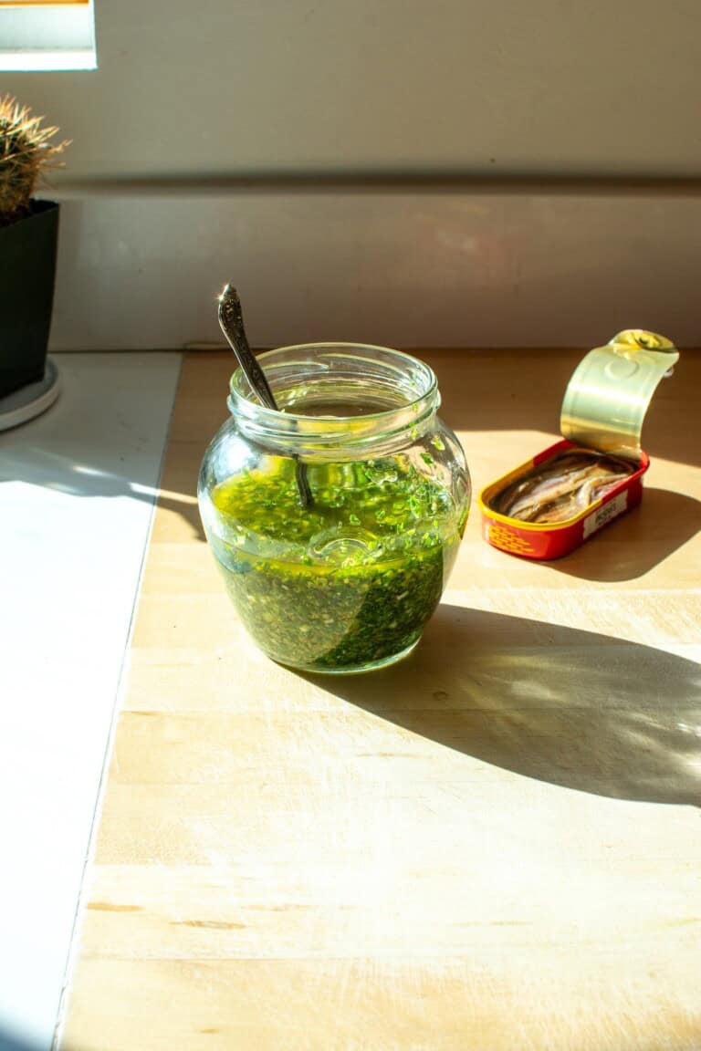 Kate's Best Italian Salsa Verde Recipe With Capers - katesbestrecipes.com