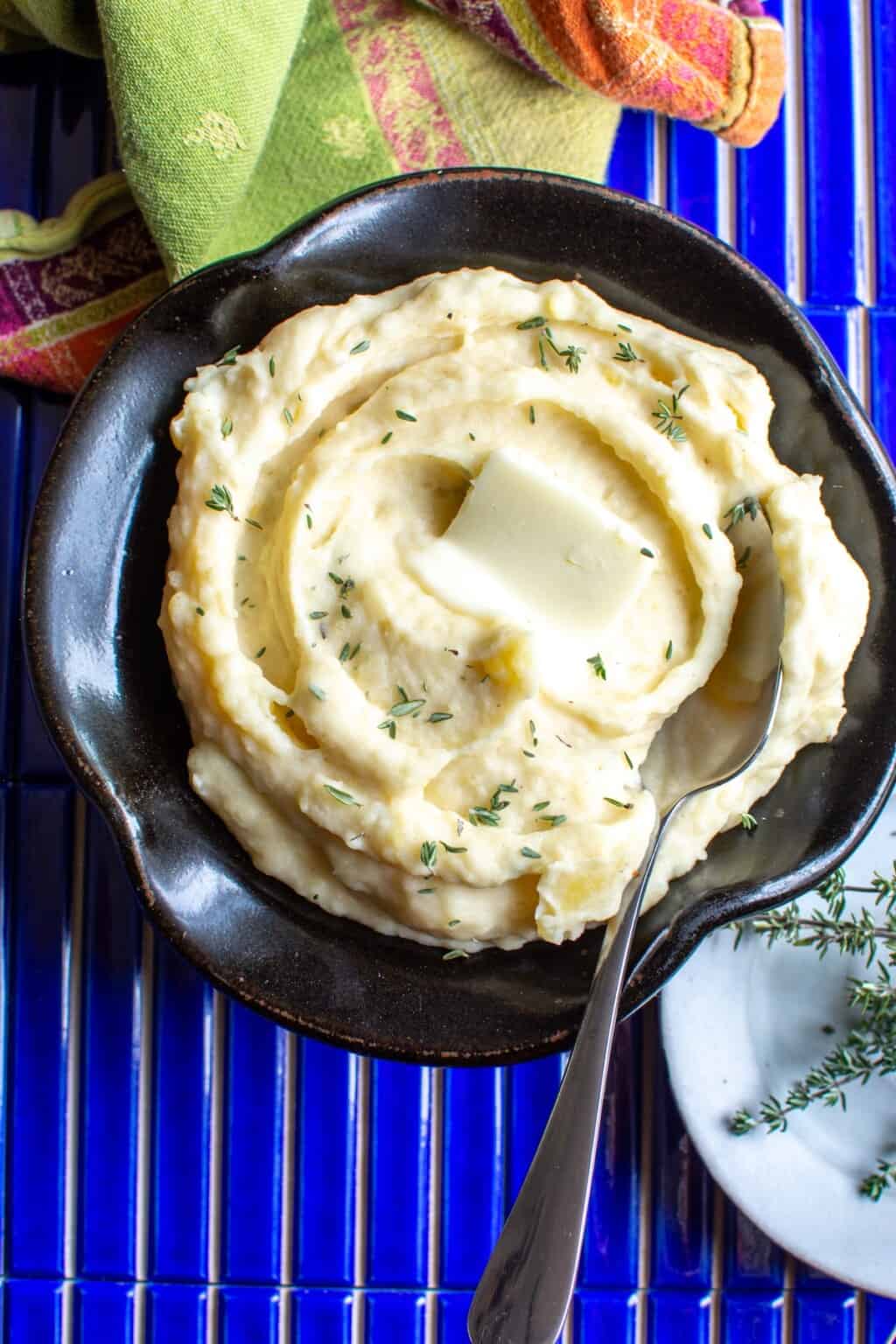 Small Batch Homemade Mashed Potatoes Recipe For Two - katesbestrecipes.com